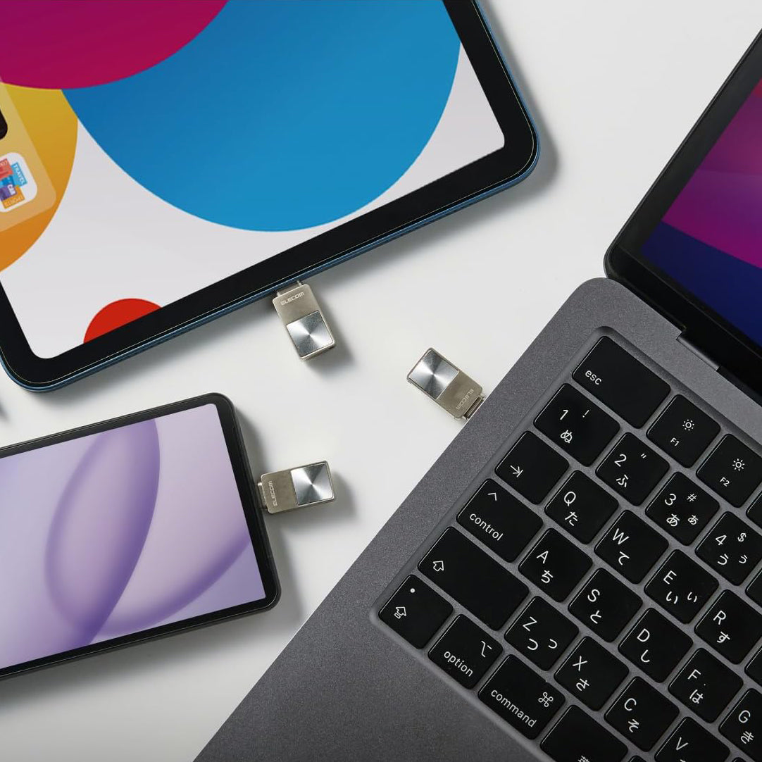 エレコム USBメモリ Type-C スマホ向け シルバー iPhone 16 / 15 / iPad / Windows / Mac対応 – kitcut plus ・オンラインストア